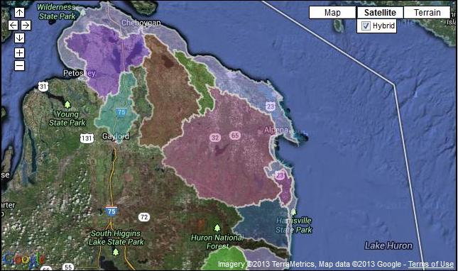 NOAA Great Lakes B-WET - Our Rivers, Our Future - NE Michigan Great ...